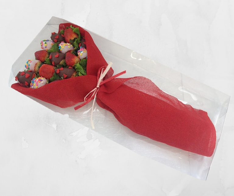 Ramo de Fresas con Chocolate